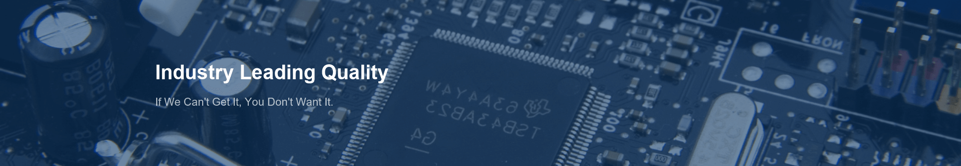 Electronic Components Source @Fly-Wing | qualityControl